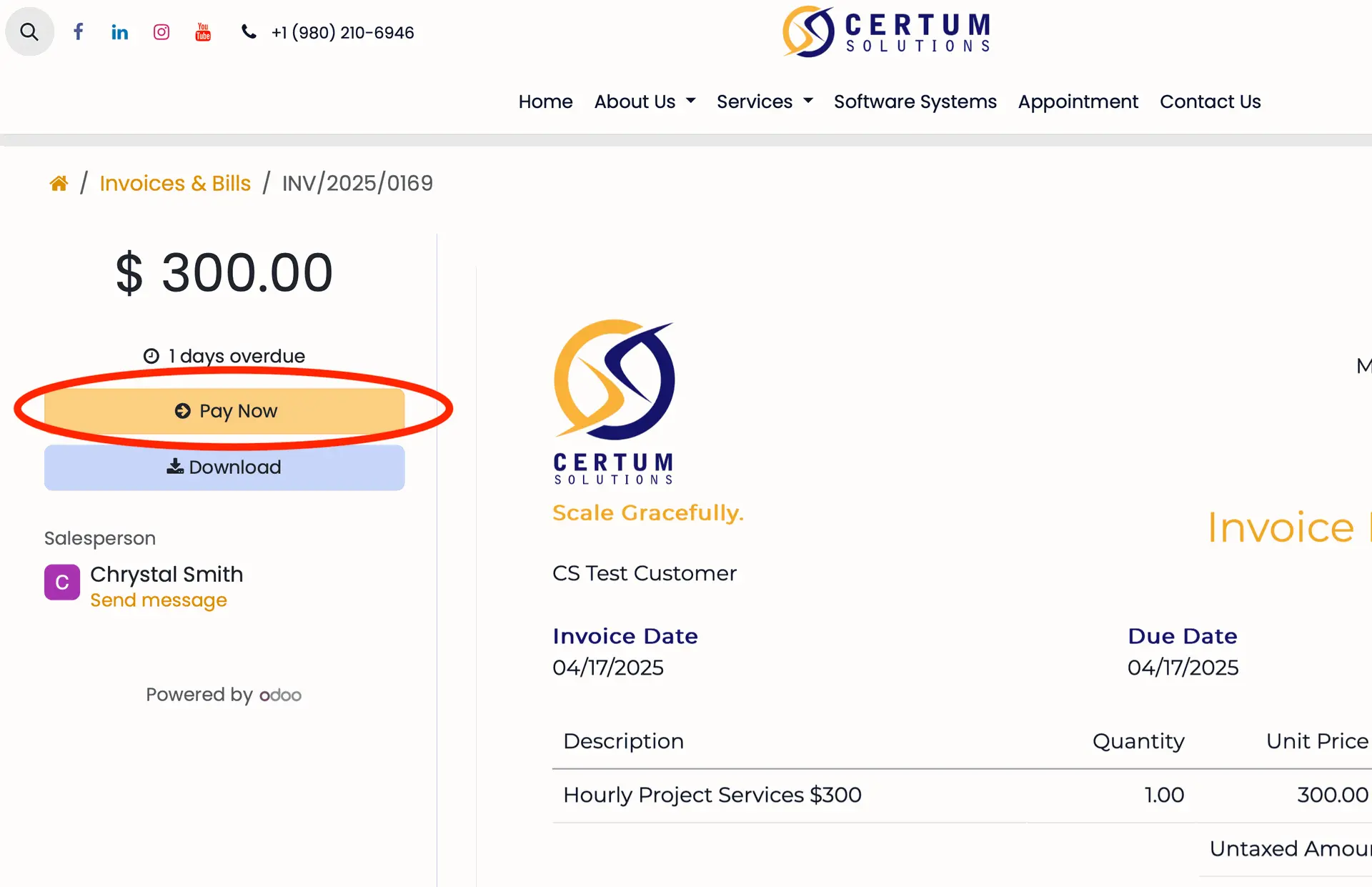 Client Portal & Payment Guide | Certum Solutions